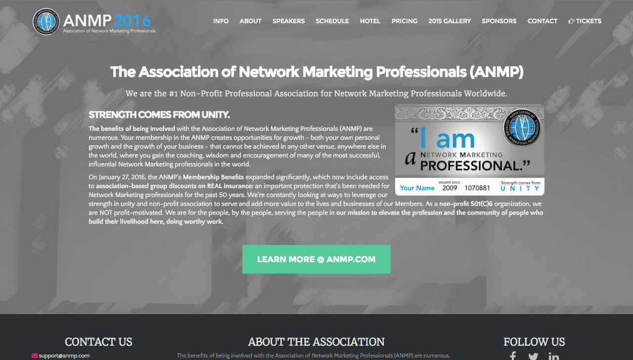 2017 ANMP Annual International Convention